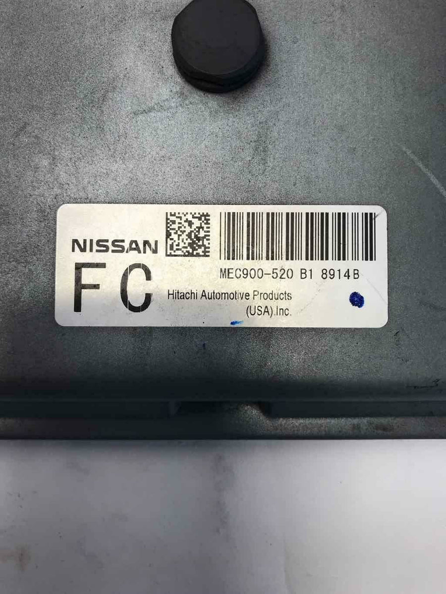 2009 NISSAN VERSA Engine Computer Control Module Unit ECM ECU MEC900-8 ...