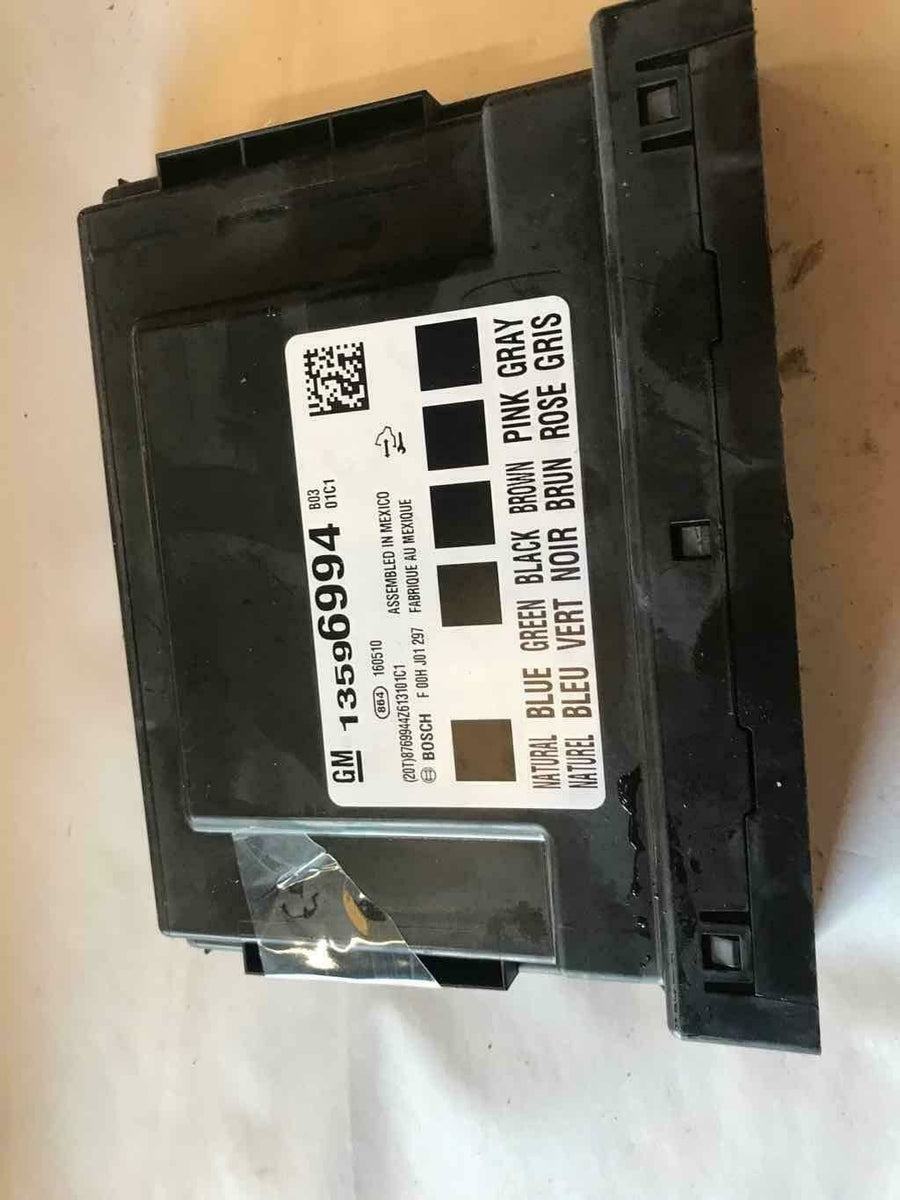2016 CHEVROLET CHEVY MALIBU BCM BCU Body Control Unit Module 13596994 ...