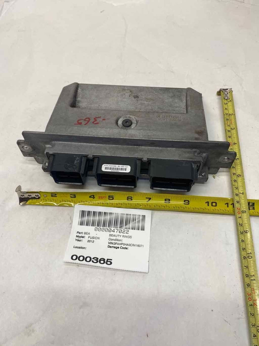 2012 FORD FUSION Engine Motor Brain Box Computer Control Module ECM 15 ...